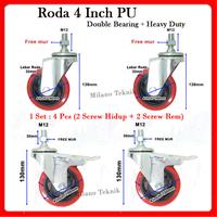 Jual Roda Troli 4 Inch Terbaik - Harga Murah Desember 2024 & Cicil 0%