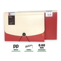 Review Deli map dokumen A4 dompet plastik organizer map dompet dokumen ...