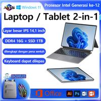 Review Laptop/Tablet 2-in-1 dengan layar sentuh, prosesor Intel ...