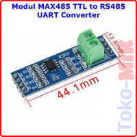 Review Modul MAX485 RS-485 Serial Data Transceiver UART TTL to RS485 ...