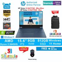 Review HP Victus 15-fb2777AX/fb2779AX Ryzen 5 8645HS RTX3050 512GB SSD ...