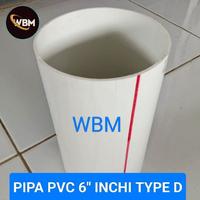 Jual Pipa Pvc 6 Inch Terbaik - Harga Murah Februari 2025 & Cicil 0%