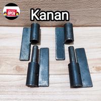 Review Engsel tebal cabut untuk las/engsel pintu cabut/engsel las ...