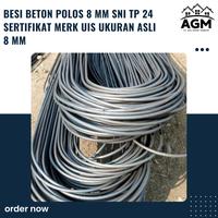 Besi Beton 8 Mm Termurah - Promo "DISKONHL" 50rb!