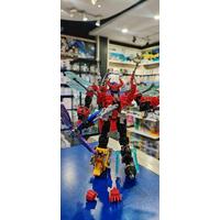 Review Minipla Kingohger King Ohger megazord Sentai | Tokopedia