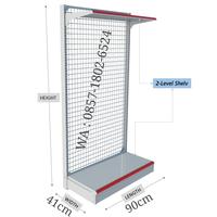 Review Rak Gondola Minimarket Import Murah Tipe DC-15 / Rak Display ...