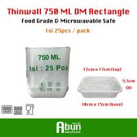 Thinwall, Kotak Makan Plastik Serbaguna - Maret 2025