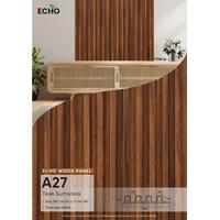 Review PVC Wood Panel Motif Kayu Salur Minimalis / Wall Panel Kayu ECHO WOOD - A27 | Tokopedia