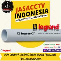 Review Pipa Kabel Listrik Legrand Conduit PVC 20mm Putih Tebal Bisa ...