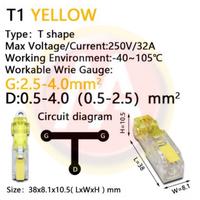 Review Quick T-Type Stripping Wiring Connector Terminal Block 32A 250V ...