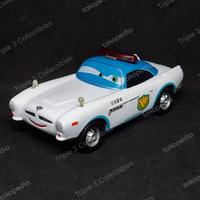 Review Mattel 1/55 Disney Pixar Cars 2 SECURITY GUARD FINN Airport ...