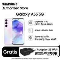 Review [Bundling] Samsung Galaxy A55 5G 12/256 + Adapter 25W | Tokopedia