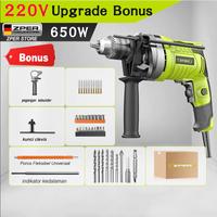 Review ZPER Mesin Bor Impact Drill Listrik Bor beton Bor besi Bor Murah ...