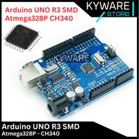 Review Arduino UNO R3 SMD ATMEGA328P CH340 CH340G Compatible Board - UNO 328P CH340 | Tokopedia