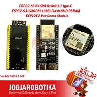 Review ESP32-S3 N16R8 DevKitC-1 type-C ESP32-S3-WROOM 16MB Flash 8MB ...