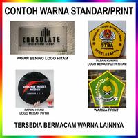 Review Custom Logo Signage - Papan Nama Kantor - Papan Usaha Logo ...