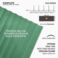 Review Flexible Fluted Wall Panel Hiasan Dinding Cekung Cembung Lurus ...