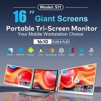 Review Portable monitor 14 inch 1080p triple bulk Icd monitors one ...