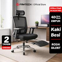Review Fantech OCA259 PRO Kursi Kantor Kerja Jaring Premium Office ...