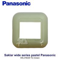 Review Panasonic Frame Stop Kontak Saklar Wide Series WEJ78029 1 Gang 2 ...