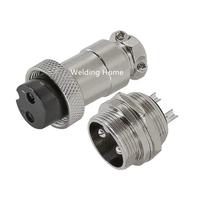 Review GX-16 2Pin Aviation Plug Connector Konektor Male Female 2 Pin ...