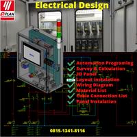 Review Jasa Gambar Drawing Wiring Schematic Single Line Diagram ...