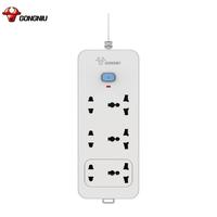 Review Gongniu Stop Kontak Colokan Universal 3M 5M 6 Lubang SNI - 5 meter | Tokopedia