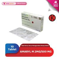 Jual Amaryl M 2 Mg 500 Mg 10 Tablet Murah - Harga Terbaru 2021