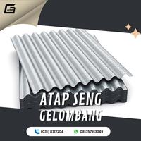 Atap Seng Gelombang Termurah - Promo "DISKONHL" 50rb!