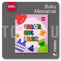 Review Deli - Children Coloring Book / Buku Mewarnai Anak 12 Lembar ...