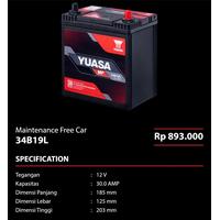 Jual Aki Mobil Yuasa Terlengkap - Harga Murah Juni 2024 & Cicil 0%
