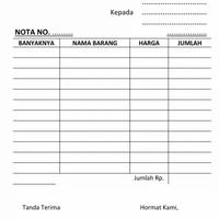 Jual Nota Bon Kosong Terlengkap - Harga Grosir & Murah Mei 2024