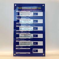 Jual Papan Informasi Terlengkap - Harga Murah Maret 2025