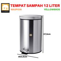 Jual Tempat Sampah Stainless Steel Terbaik - Harga Murah April 2024 & Cicil 0%
