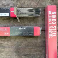 Review KAWAT LAS NIKKO STEEL RD 460 1kg Pakan Las Listrik Elektroda ...