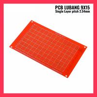 Review PCB Lubang 9x15 cm Matrix Universal 9 x 15 DIY Prototype Single ...