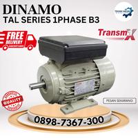 Review DINAMO ELEKTRO MOTOR TRANSMAX TAL 4P 4KW 5,5HP 1 PHASE SINGLE PHASE 220/240V B3/ DINAMO ...