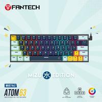 Review Fantech Atom63 Atom-63 MK874V2 Mizu Edition Wired Mechanical ...