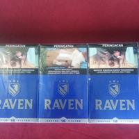 Rokok Raven, Kadar Nikotin & Tar Rendah Mei 2024