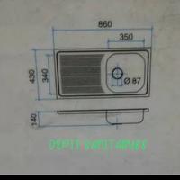 Jual Kitchen Zink Royal Terlengkap - Harga Terbaru Juni 2024 & Cicilan 0%