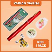 Review Paket Pancingan Lengkap Pen Joran Fishing Rod Pulpen Reel Simple ...