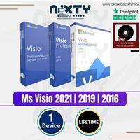 Review Microsoft Visio Pro Original Lifetime Genuine License - Ms Visio ...