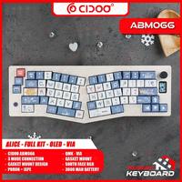 Review MECHANICAL KEYBOARD - CIDOO ABM066 ALICE - OLED - VIA - SOUTH ...