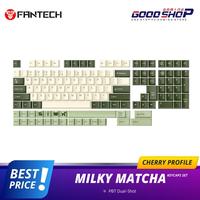 Review Fantech Keycaps SET PBT Dual-Shot Milky Matcha Cherry Profile ACK01 | Tokopedia
