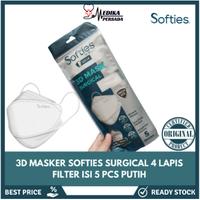 Review Masker Softies 3D Surgical 4 ply KF94 Sachet isi 5 pcs - Masker ...