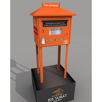 Review PAPERCRAFT KOTAK POS / MAIL BOX PAPERCRAFT / POS INDONESIA ...