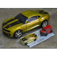 Review Transformers Battle Ops Bumblebee METALLIC / Leader Class ...