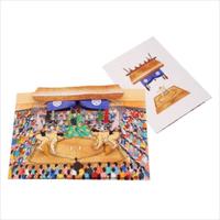 Review Pop Up Card Sumo Wrestling Papercraft | Tokopedia