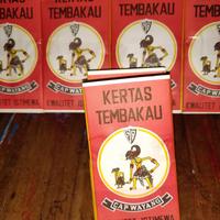 Review Kertas Tembakau Paper Pahpir cap Wayang Super Tebal Linting ...