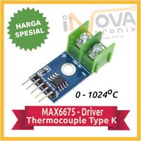 Review Modul MAX6675 Thermocouple Type K Sensor Suhu Module MAX 6675 ...